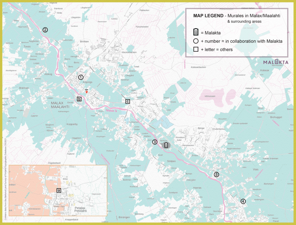 MURAL PAINTINGS MAP - Malakta